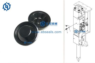 China Aging Resistant Hydraulic Breaker Diaphragm CATEEEEEEE H63Es Accumulator Membrane for sale