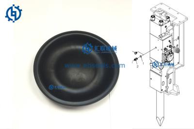 China Rubber Diaphragm Seals EHB40 EHB43 EHB50 EHB52 Everdigm Demolition Hammer Parts for sale