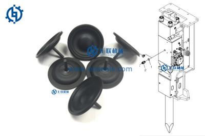 China Atlas Copco Rock Drill Parts , 115182200 Accumulator Rubber Membrane 3115182201 for sale