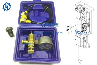China High Precision Soosan Breaker Parts Nitrogen Charging Kit For Hydraulic Breaker for sale