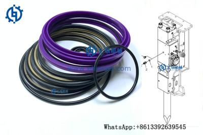 China MB1000 Hydraulic Breaker Seal Kit Low Oxygen Permeability NY F-PTFE Material for sale