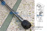 China Anti Rust Hydraulic Hammer Spare Parts Through Bolt Kit Cylinder Side Rod Nut for sale