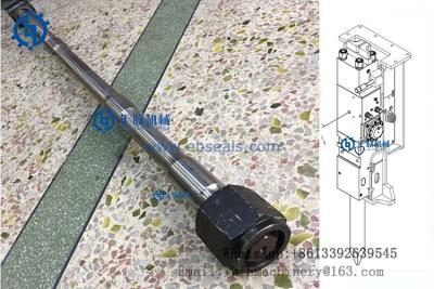 China Anti Rust Hydraulic Hammer Spare Parts Through Bolt Kit Cylinder Side Rod Nut for sale