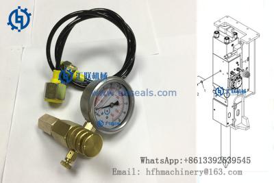 China Teisaku Hydraulic Breaker Spare Parts Nitrogen Accumulator Charging Kit TR210 for sale