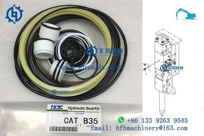 China Anti Aging CATEEEEEEE B35 Hydraulic Cylinder Rebuild Kits Oil Sealing Sets OEM / ODM Available for sale