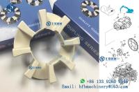 China Durable Hydraulic Pump Coupling , CF-H-240 Flexible Rubber Coupling Non Toxic for sale