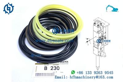 China NBR PU Material Daemo Breaker Parts Hydraulic Cylinder Seal Kits Alicon B230 for sale