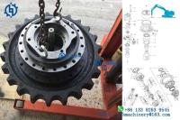 China Yellow Komatsu PC30 Excavator Spare Parts Final Drive Sprocket PC35 PC40 for sale