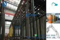 China Orange Excavator Arm Cylinder , Daewoo Doosan Crawler Digger Hydraulic Jack Ram for sale