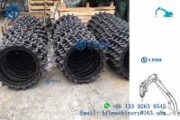 China Komatsu PC35 Mini Eexcavator Track Chain Adjuster Cylinder Spring Idler Cushion for sale