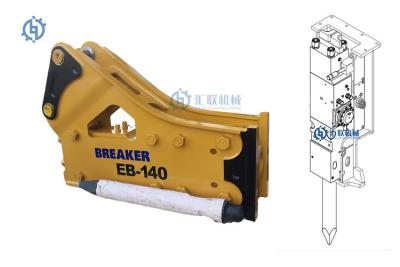 China EB140 Top Side Type Rock Hydraulic Breaker Hammer 25t Excavator Attachment SB81 for sale