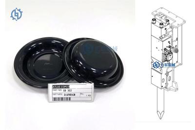 China SB302 Hydraulic Hammer Membrane Atlas Copco Rock Breaker Pump Parts Rubber Diaphragm for sale