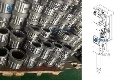 China Komac Daemo Everdigm Rhino Hanwoo Hydraulic Breaker Hammer Chisel Bush Front Head Cover for sale