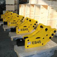 China EB45 Rock Hammer For 0.8 - 1.5 Ton Mini Excavator Attachment Open Side Type Hydraulic Breaker for sale