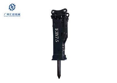 China EB75 Hydraulic Rock Hammer 75MM Breaker For 6 - 9 Tons Excavator for sale