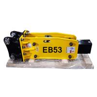 China EB53 Hyadraulic Jack Hammer For 2-5 Ton Excavator Equipment Open Type Top Mounted Breaker for sale