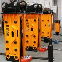 China EB150 Hydraulic Hammer For 25-30 Ton Excavator Equipment Silence Open Type Side Top Mounted Breaker for sale