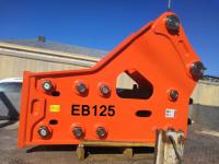 China EB1250 125Mm Chisel Excavator Hydraulic Rock Breaker Hammer for sale