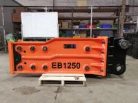 China EB1250 125Mm Chisel Excavator Hydraulic Rock Breaker Hammer for sale