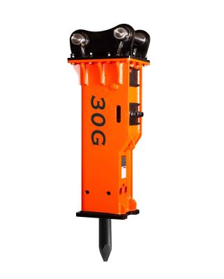 China 30G Hydraulic Rock Breaker Jack Hammer Machinery Excavator Parts for sale