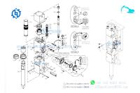 China SB60 Breaker Parts Through Bolt For Soosan Hydraulic Hammer Cylinder Side Rod for sale
