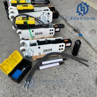 China EB45 Open Top Side Type 45mm Diameter Chisel Hydraulic Jack Breaker Rock Hammer For 0.8-1.5 Ton Mini Excavator for sale