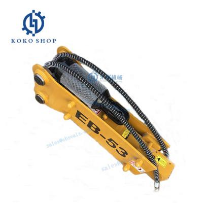 China EB53 53mm Dai. Open Top Type Small Size Rock Breaker Hydraulic Hammer For Excavator 2.5-4.5 Ton for sale