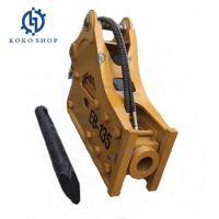 China Box Silence Side Type Hydraulic Jack Rock Breaker Hammer SB70 SOOSAN Attachment For Backhoe Excavator 18-21 Ton for sale