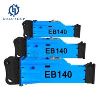 China Top Side Type Hydraulic Jack Rock Breaker Hammer 140mm Chisel SB81 SOOSAN Attachment For Excavator 18-26 Ton for sale