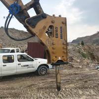 China Top Side Type Rock Breaker Box Silence Hydraulic Hammer SOOSAN For Demolition Attachment Excavator 30-45 Ton for sale