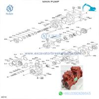 China 31Q5-15030 Hyundai Excavator Main Pump Robex Digger Hydraulic Parts 31Q515030 for sale