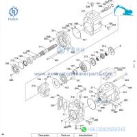 China Hyundai 31Q4-10010 Robex Excavator Main Pump KAWASAKL KPM Hydraulic Pump Parts for sale