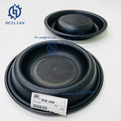 China SAGA MSB1000 Rubber Diaphragm Hydraulic Breaker Accumulator Seal Cup Hammer Spare Parts Membrane Excavator Attachment for sale