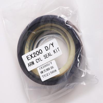 China Hitachi EX200 D / Y TE21568 Excavator Seal Kit Hydraulic Arm Hyd Cylinder Seal Kit for sale