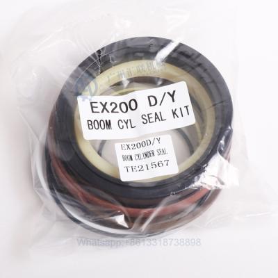 China Hitachi EX200D / Y TE21567 Excavator Seal Kit Hydraulic Cylinder Boom for sale