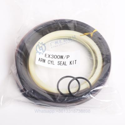 China Hitachi EX300 W / P 9078846 Excavator Seal Kit Arm Hydraulic Cylinder Repair Seal Kit for sale