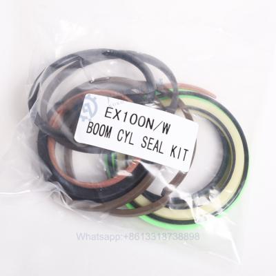 China Hitachi EX100 N / W 4206340 Excavator Seal Kit Hydraulic Cylinder Boom Seal Kit for sale