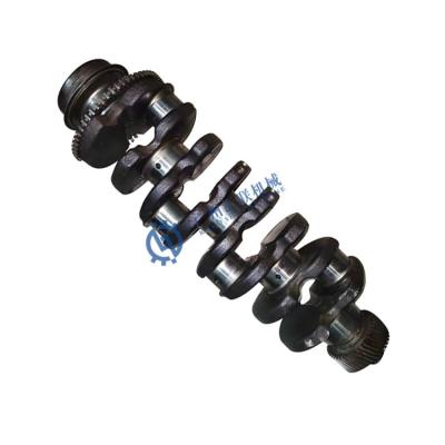 China 4JJ1 Engine Crankshaft For Crawler Excavator Diesel Engine Parts for sale