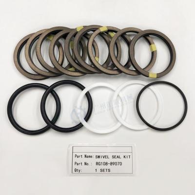 China Kubota Excavator Seal Kit RG108-89070 Center Joint Seal Kit  Swivel Seal Kit Center Joint Repair Kits for sale