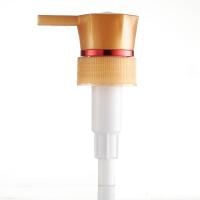 China Leak Proof Golden Plastic Lotion Pump 2cc for Body Wash Reusable for sale