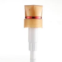 China Leak Proof Golden Plastic Lotion Pump 2cc for Body Wash Reusable for sale