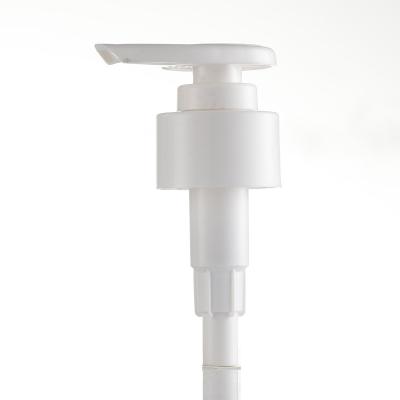 China 28/410 White Half Moon Leak Free Lotion Dispenser Pump 2.0ml for Hair Washing for sale