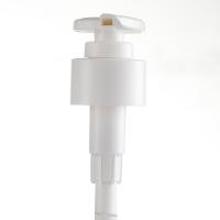 China 28/410 White Half Moon Leak Free Lotion Dispenser Pump 2.0ml for Hair Washing for sale