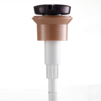 China Plastic Lotion Pump Head 4g Dosage 2000 Cycles Leak Proof Thick Pipe Vertical Cover for Hotel for sale