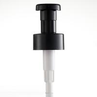 China Black Lock Thick Pipe Lotion Pump Head No Leakage For Bathroom for sale