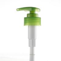 China Ribbed Seal 33/410 Green Leak Free Lotion Pump for Hotel Dispenser 200ml for sale