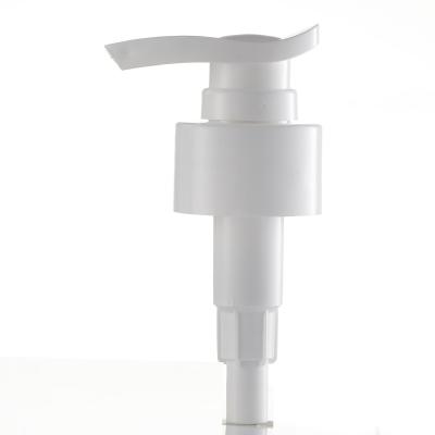 China White Plastic 28mm Screw Lotion Pump Dispenser 24/410 Cosmetic Bottle Pump for sale