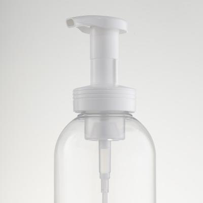 China White 42/410 Buckle Press Type Spring Foam Pump For Bath Milk for sale