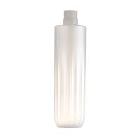 China 700ml Bright White Translucent PCR Textured Bottle For Bath Milk for sale