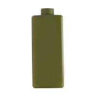 China Hot Wholesale 400ml Olive Plastic Bottle For Cosmetics Packaging for sale